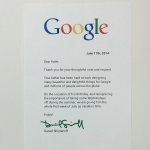 A Little Girl Wrote Google A Letter Asking To Give Her Dad A Day Off ...