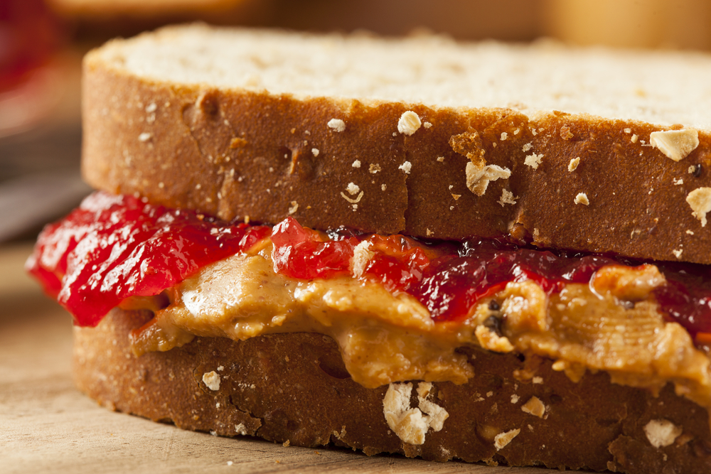 The Simple Things: Peanut and Butter and Jelly Sandwiches, Kitchen ...